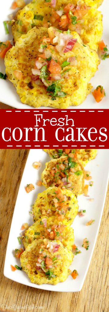 Fried Corn Cakes | The Gracious Wife