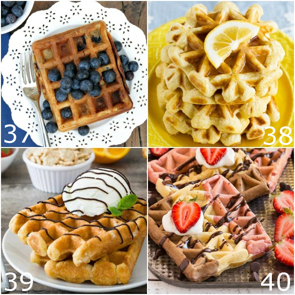 64 Waffle Recipes | The Gracious Wife